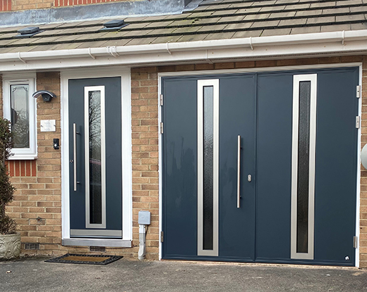 Matching Garage & Entrance Doors | Standard & Bespoke Entrance & Garage Door Designs | The ...